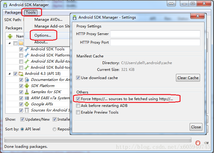 Android开发配置，消除SDK更新时的“https://dl-ssl.google.com refused”异常-阿里云开发者社区