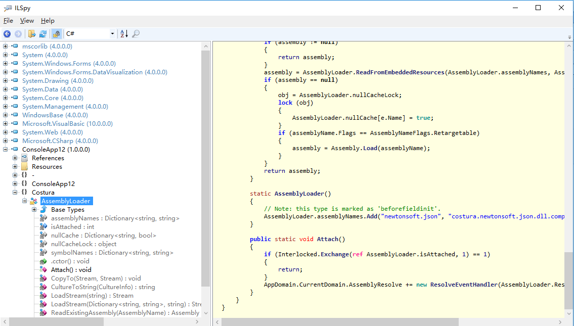 [C#]使用Costura.Fody将源DLL合并到目标EXE - 程序员大本营