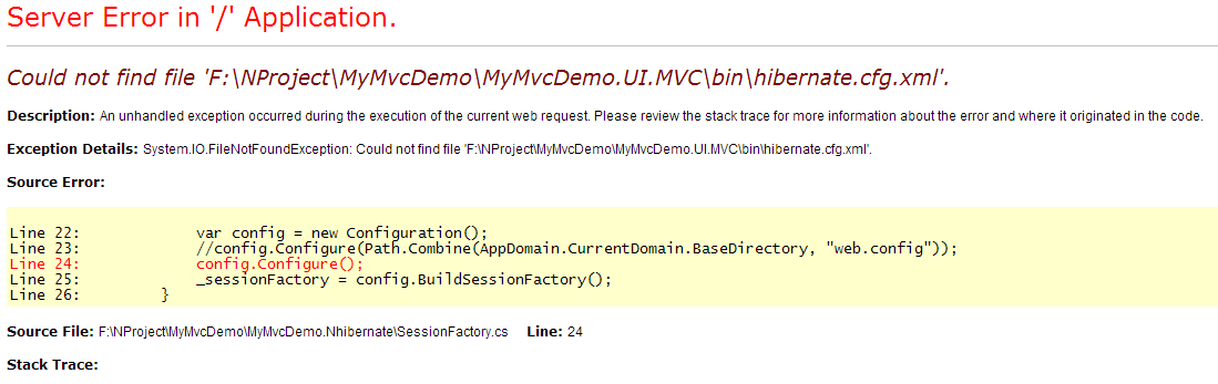 Could not find file '..\bin\hibernate.cfg.xml'解决方法：-阿里云开发者社区