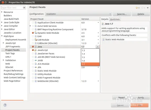 Myeclipse报错-Java compiler level does not match 完美解决方法-阿里云开发者社区